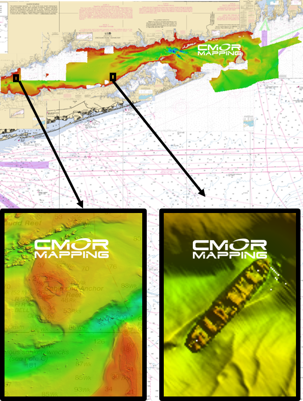 High-resolution Digital Fishing and Diving Maps and Charts | CMOR Mapping