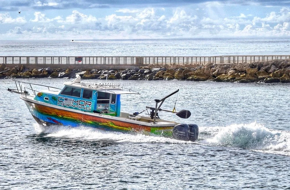 High-resolution 3D Relief Shading Fishing and Diving Maps and Charts ...