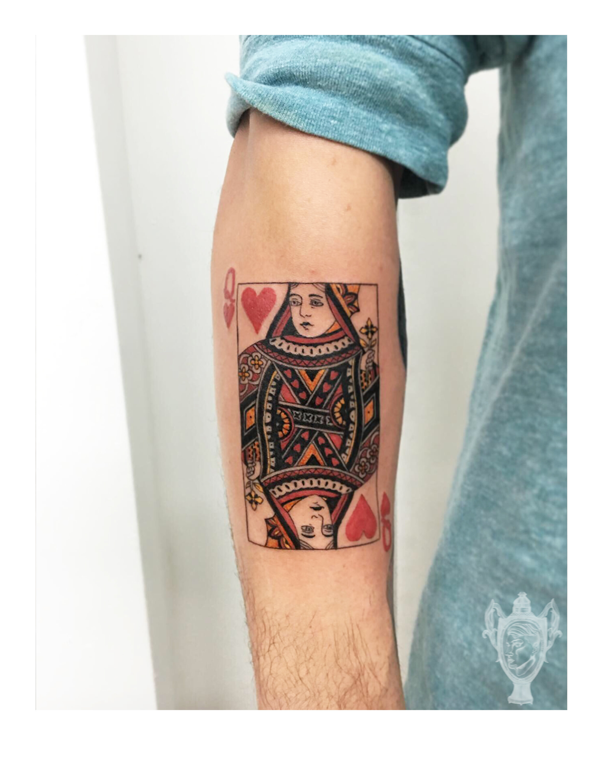 Cards Tattoos For Men