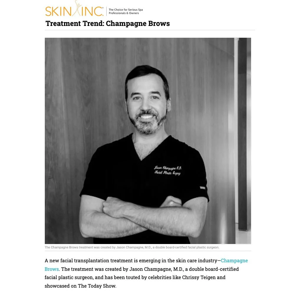 Awards and Press | Beverly Hills Plastic Surgeon - Dr. Jason Champagne