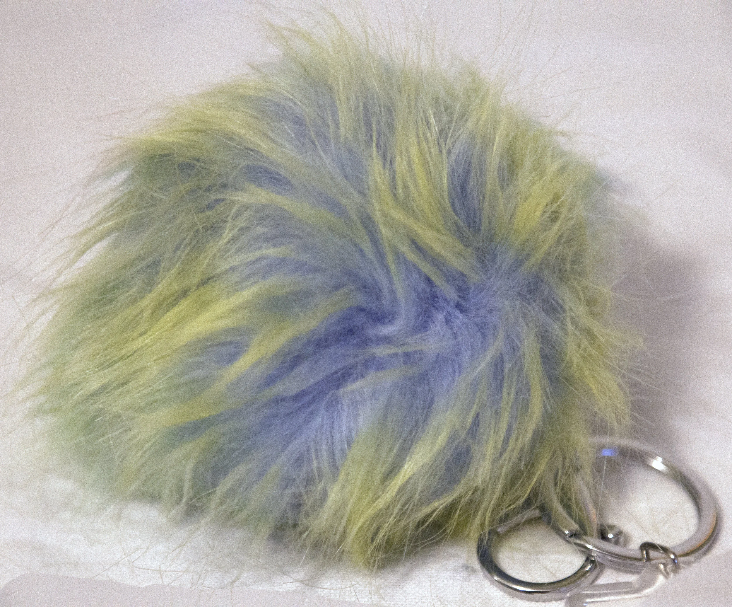 RAINBOW TRIBBLE KEYCHAIN — GaaaysInSpaaace