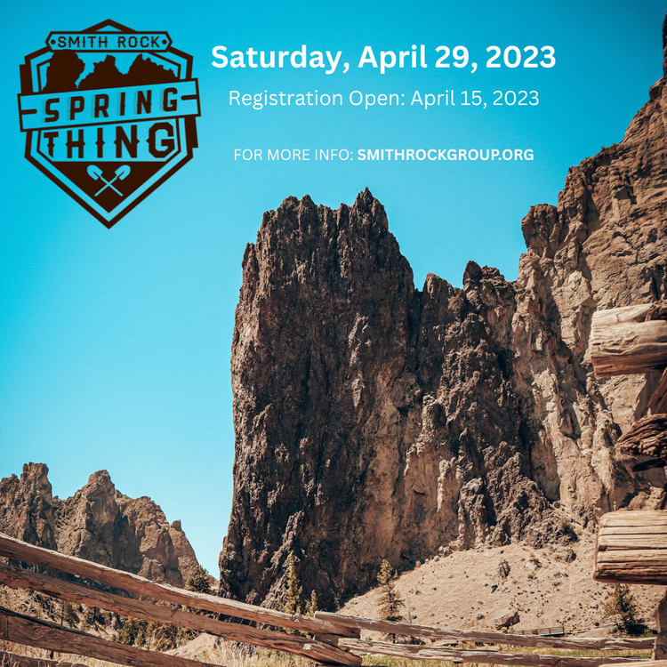 Annual Smith Rock Spring Thing — SmithRock.com | Smith Rock State Park ...