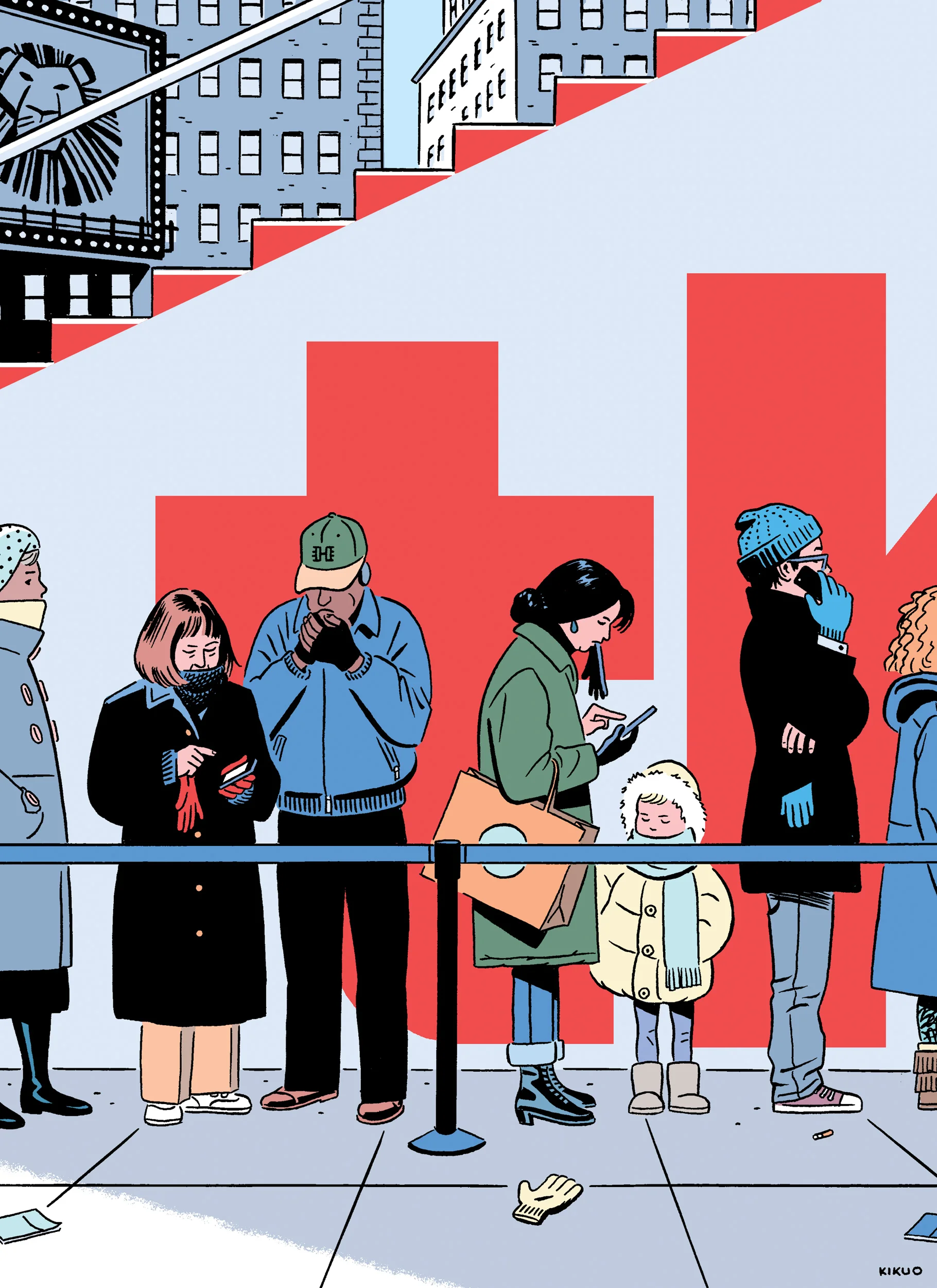 New York Winter — R Kikuo Johnson