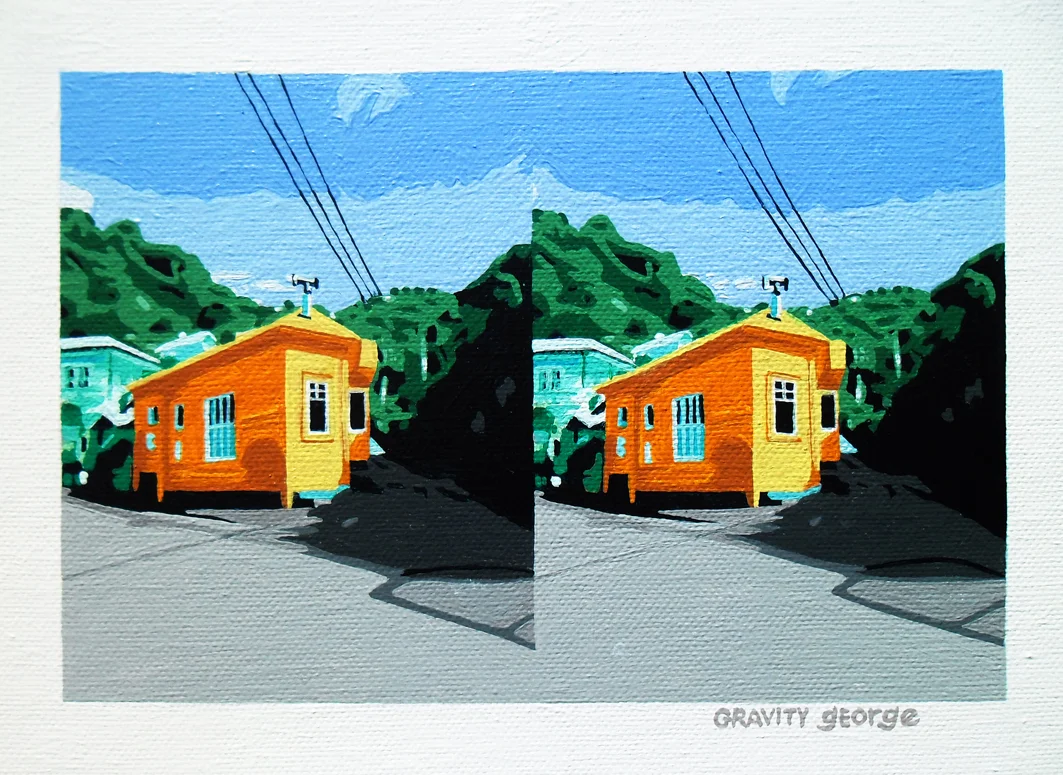 Aro Valley 3D — Gravity George Artist