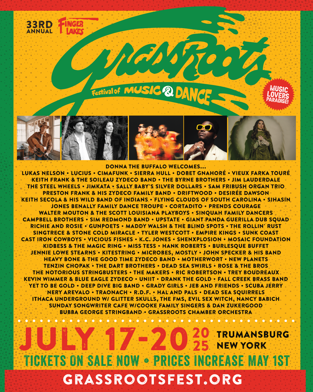 Finger Lakes GrassRoots Festival of Music & Dance