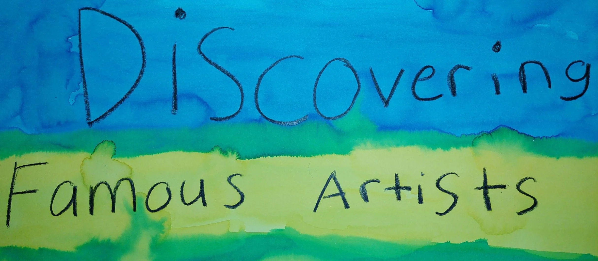 Discovering Famous Artists — Creative Enrichment
