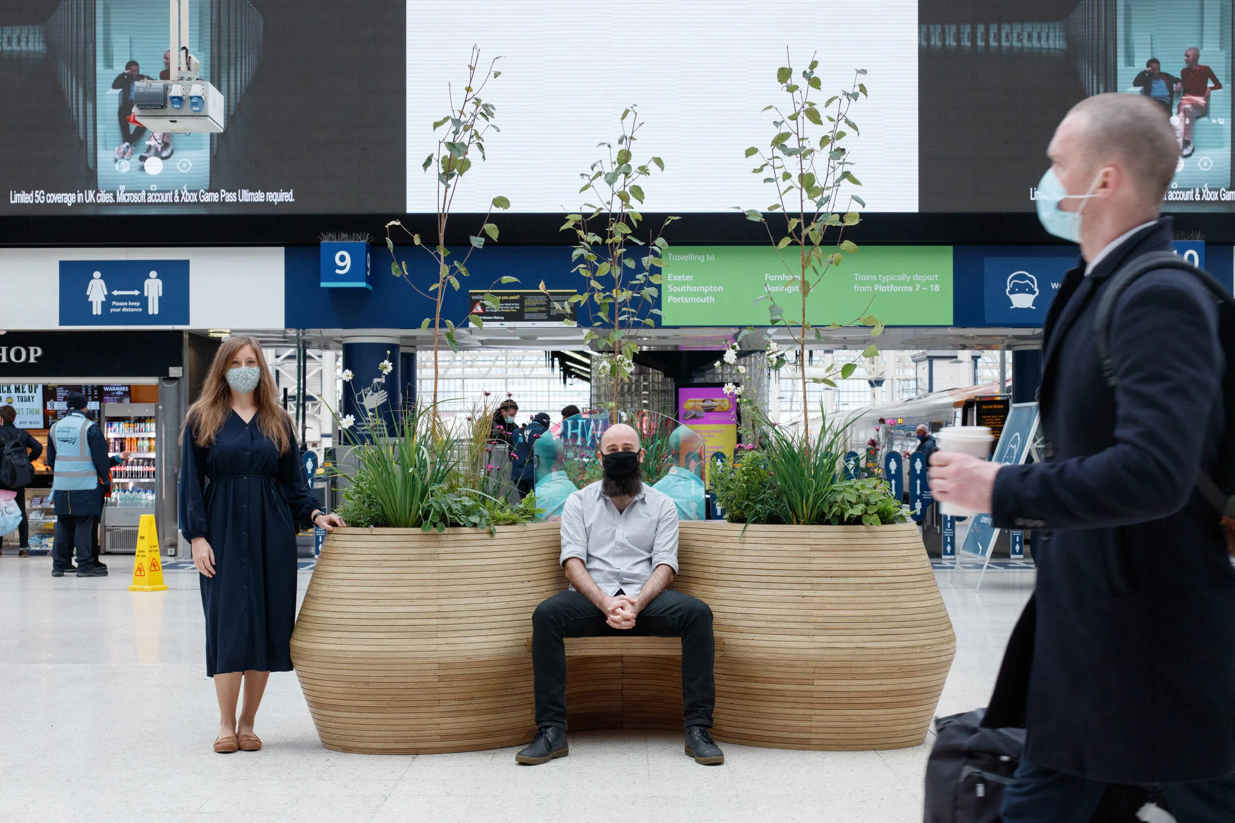 Lacuna - Social Distancing Bench - London Festival of Architecture ...