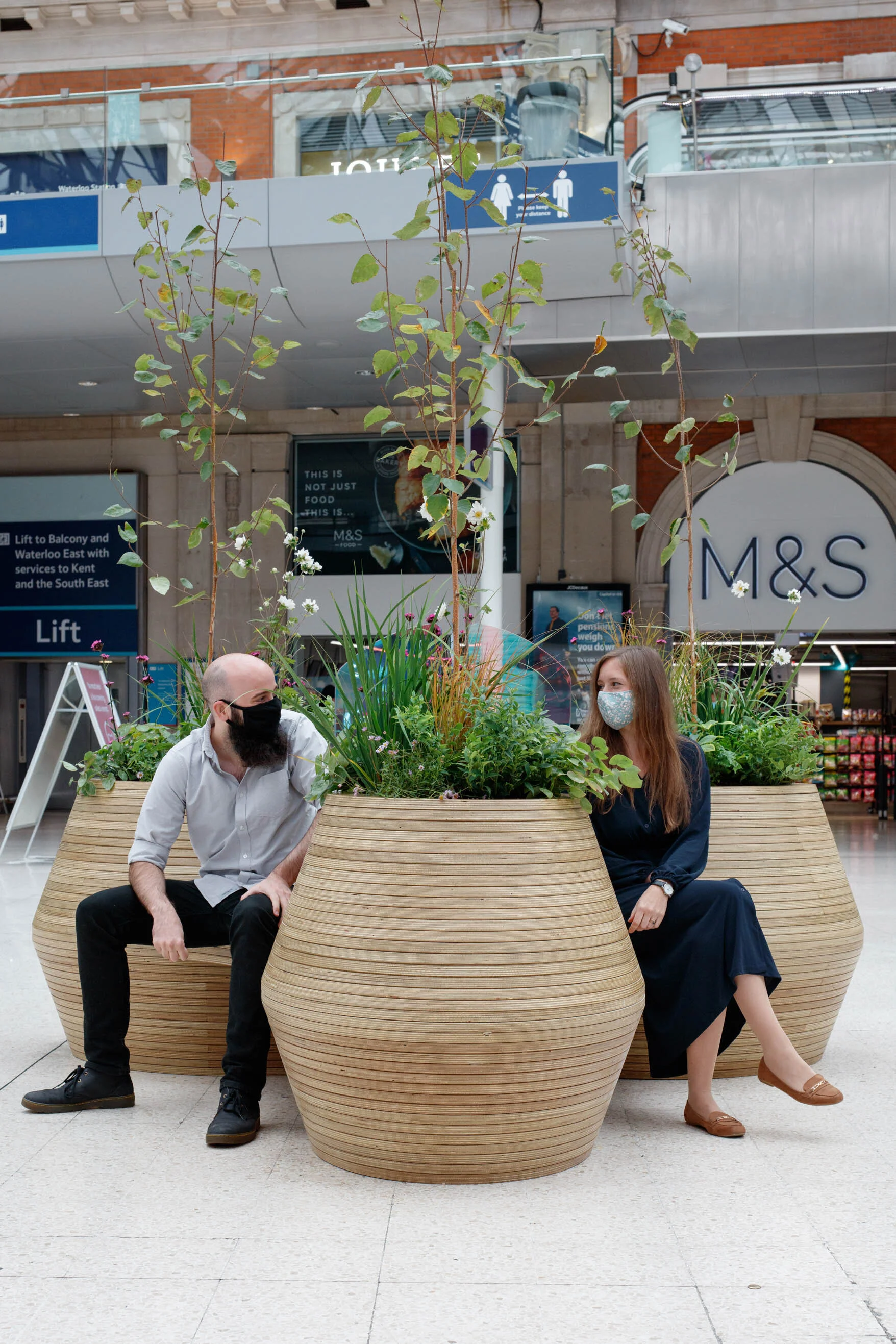 Lacuna - Social Distancing Bench - London Festival of Architecture ...