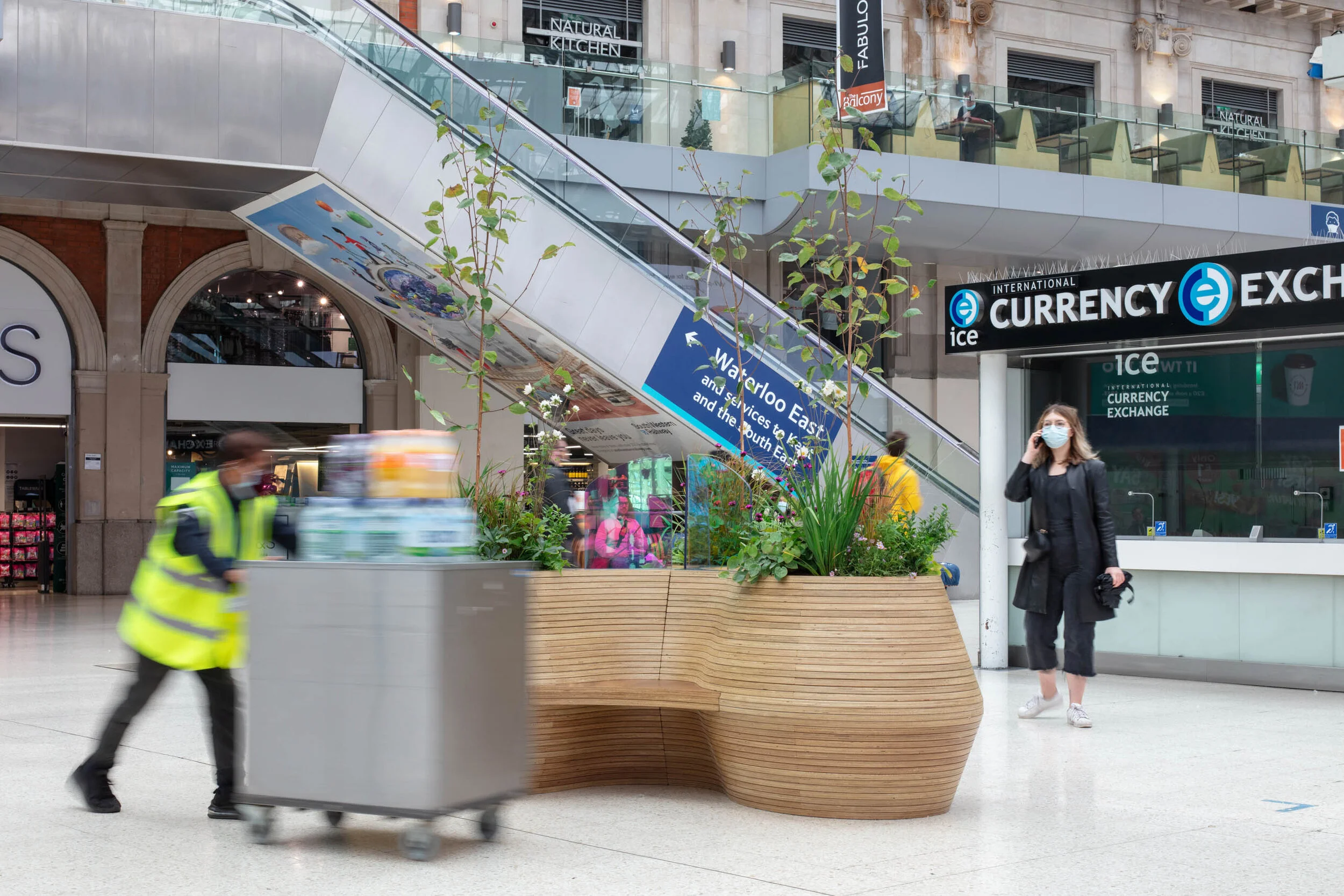 Lacuna - Social Distancing Bench - London Festival of Architecture ...