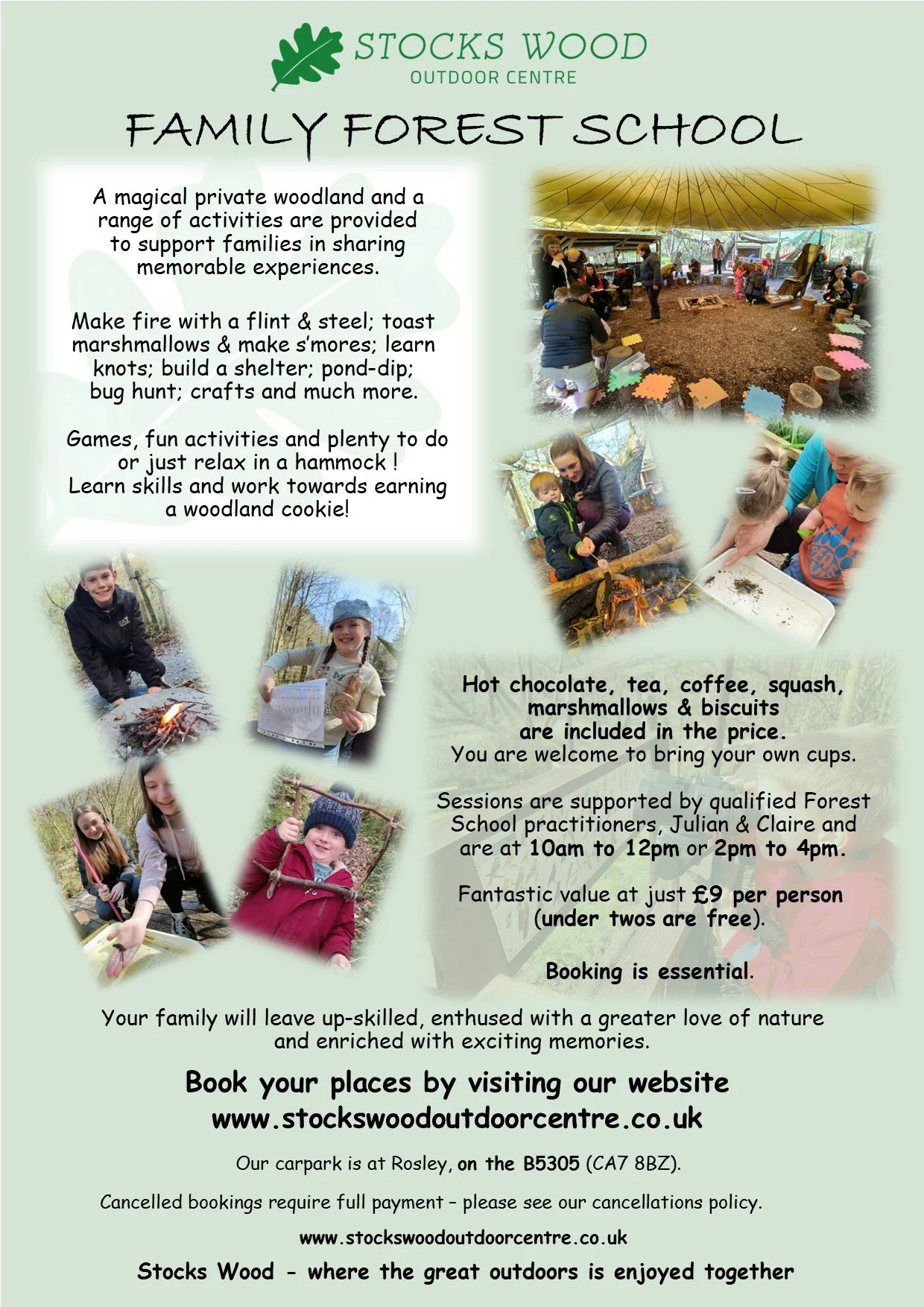 Family Forest School — Stocks Wood Outdoor Centre