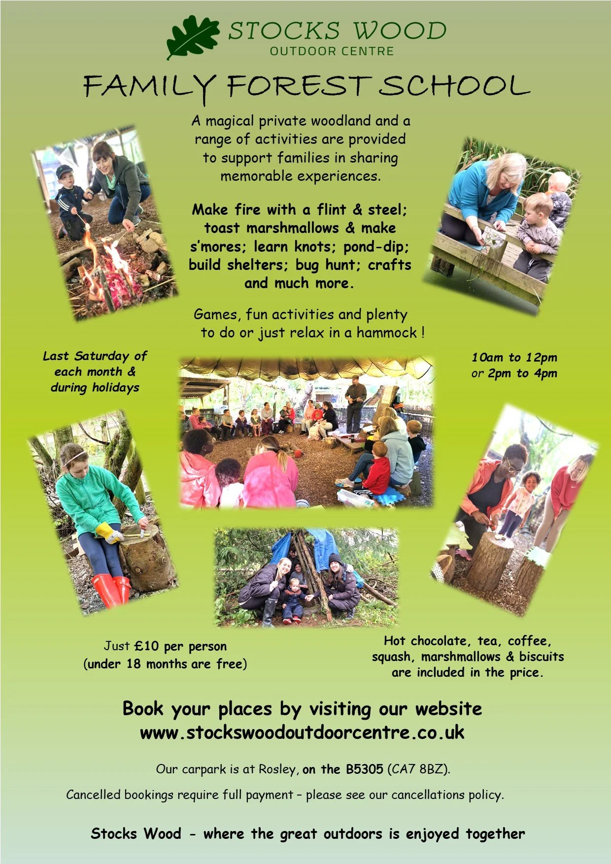 Family Forest School — Stocks Wood Outdoor Centre