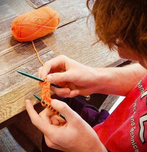 Knitting classes for all ages at the studio— Sew Dandelions