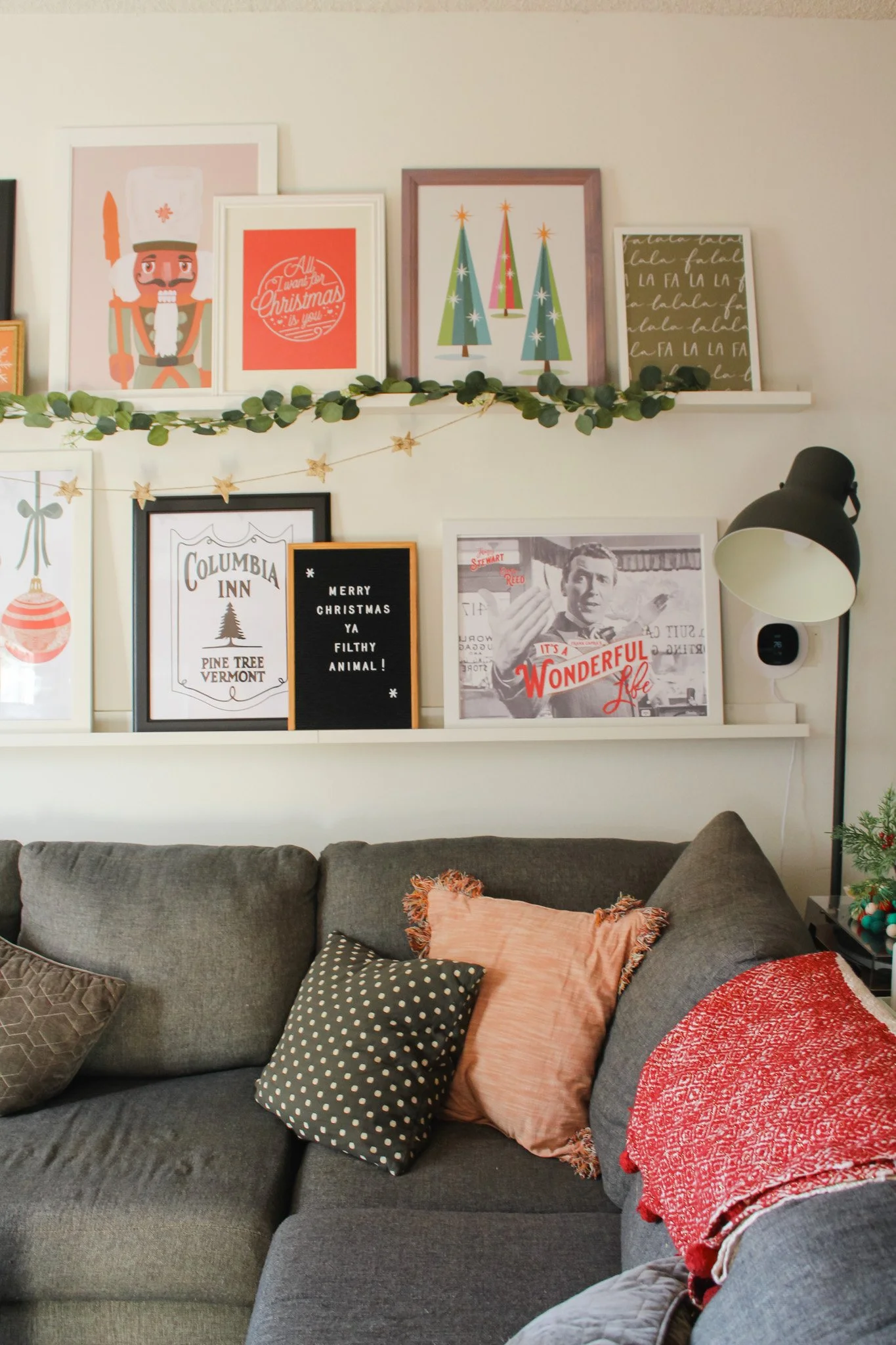 Christmas Gallery Wall — Entertain the Idea