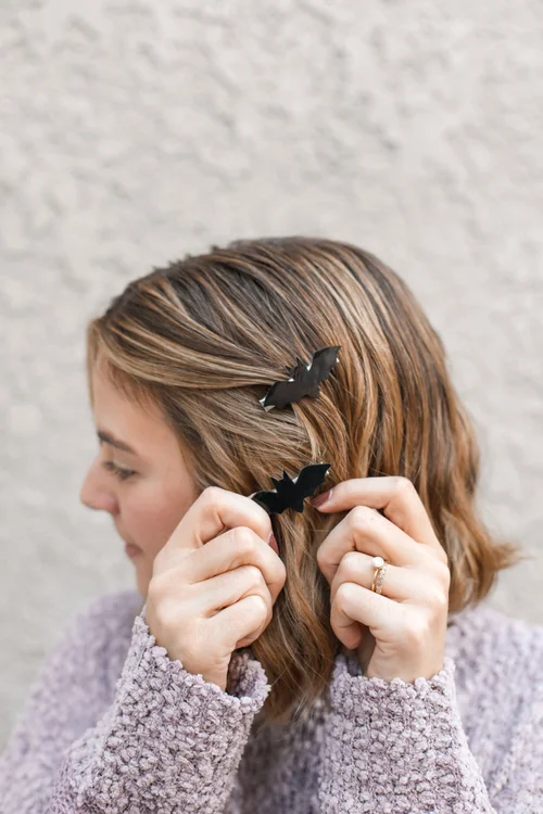 DIY Bat Hair Clips (with Shrinky Dinks!) — Entertain the Idea