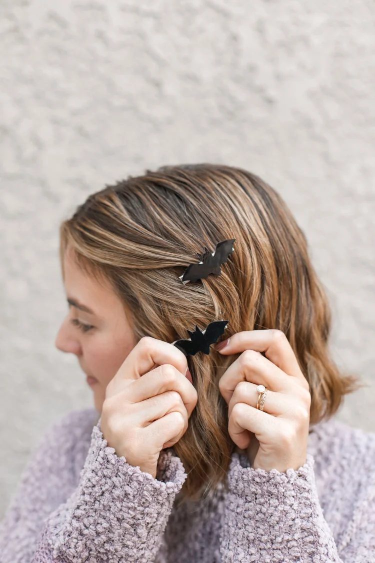DIY Bat Hair Clips (with Shrinky Dinks!) — Entertain the Idea