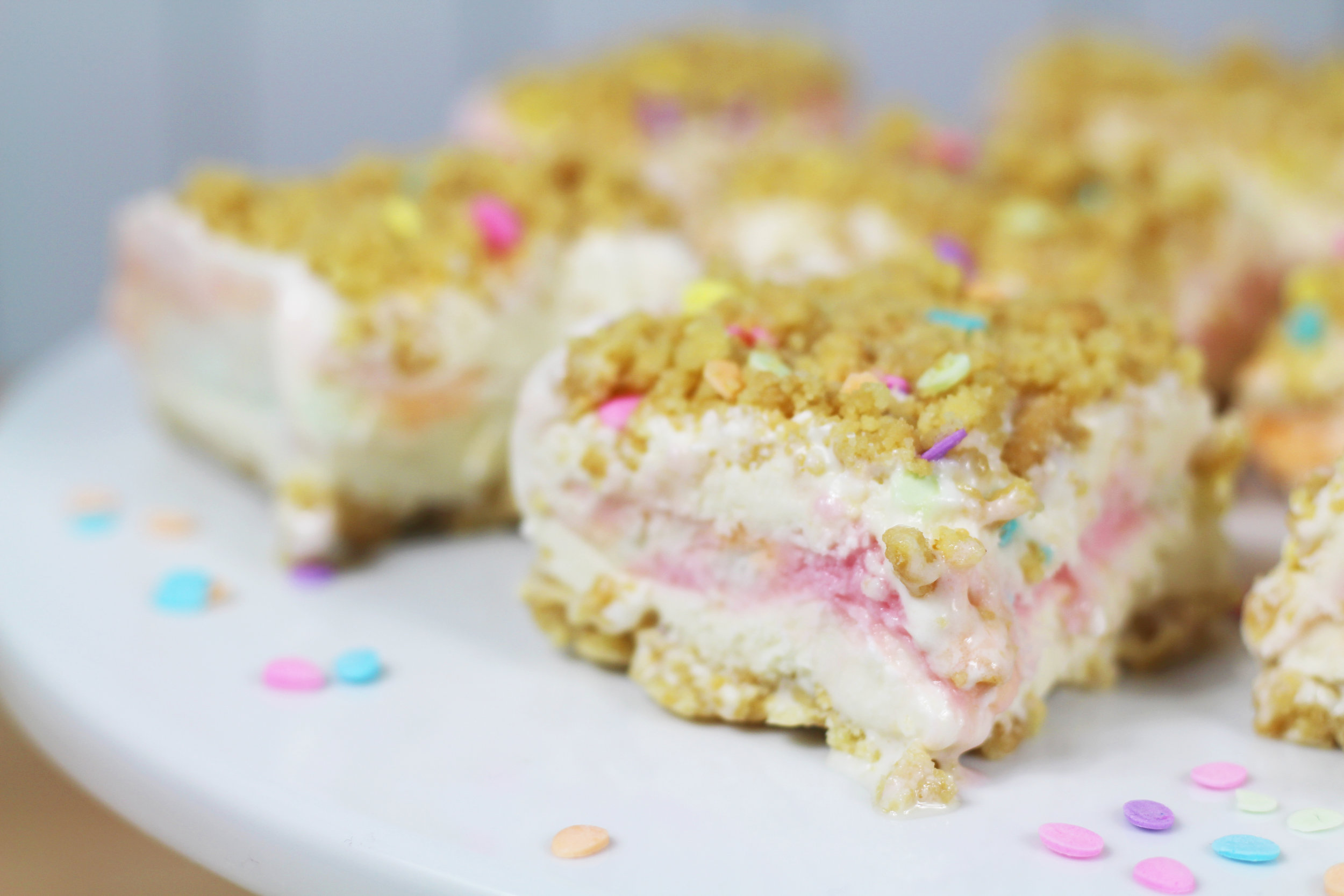 Rainbow Sherbet Ice Cream Bars — Entertain the Idea
