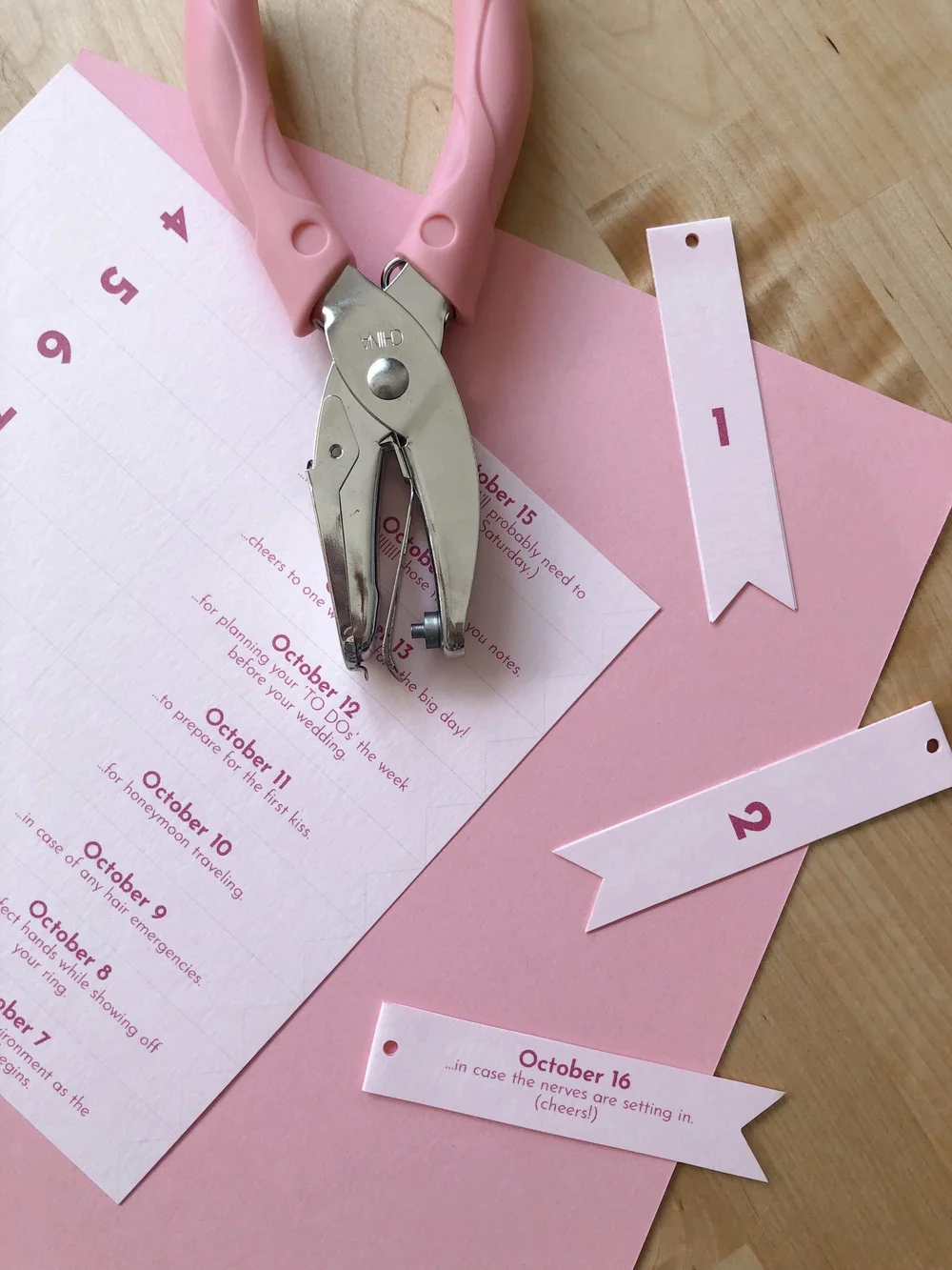 Wedding Advent Calendar — Entertain the Idea