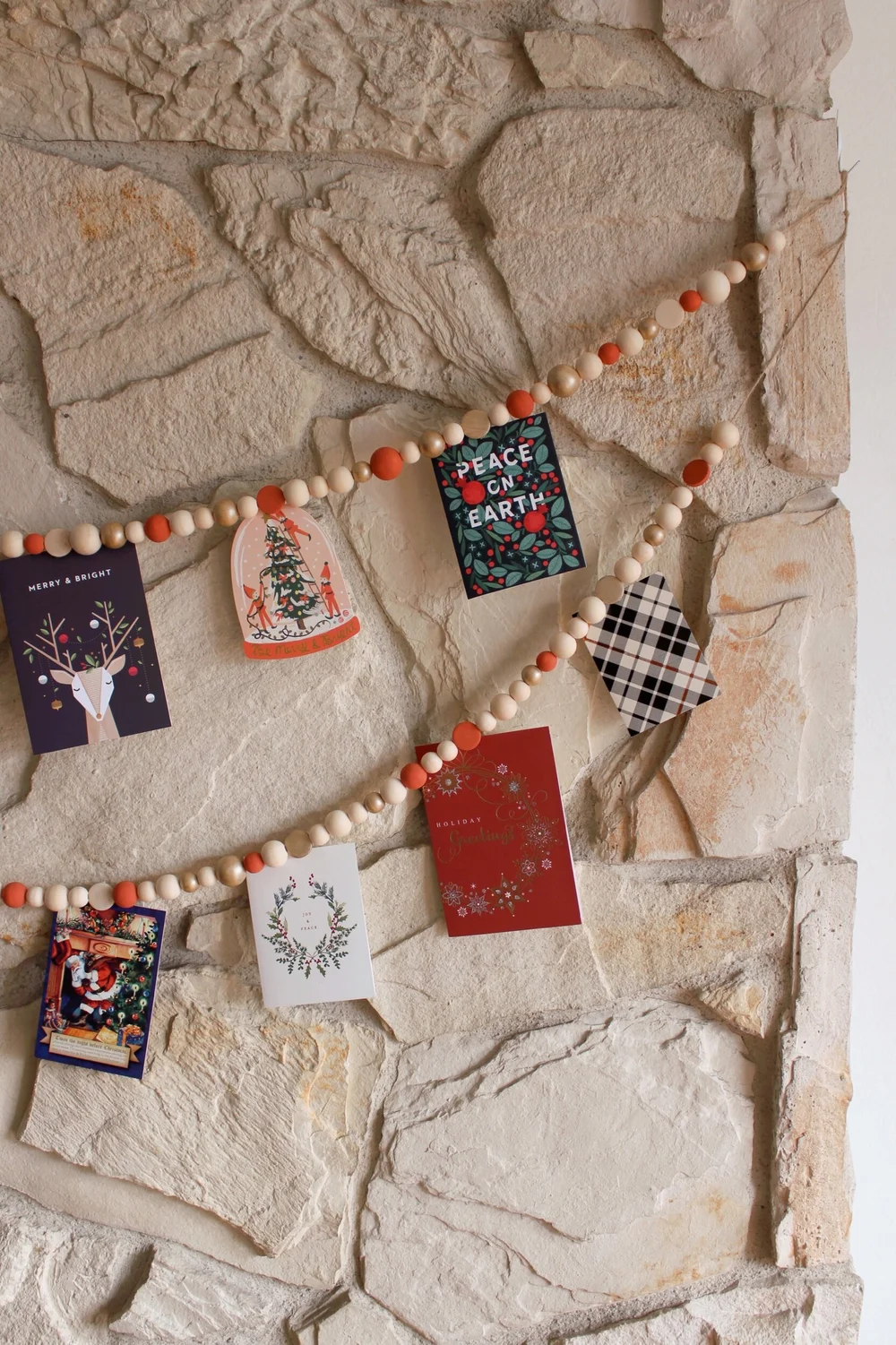 Christmas Card Garland — Entertain the Idea