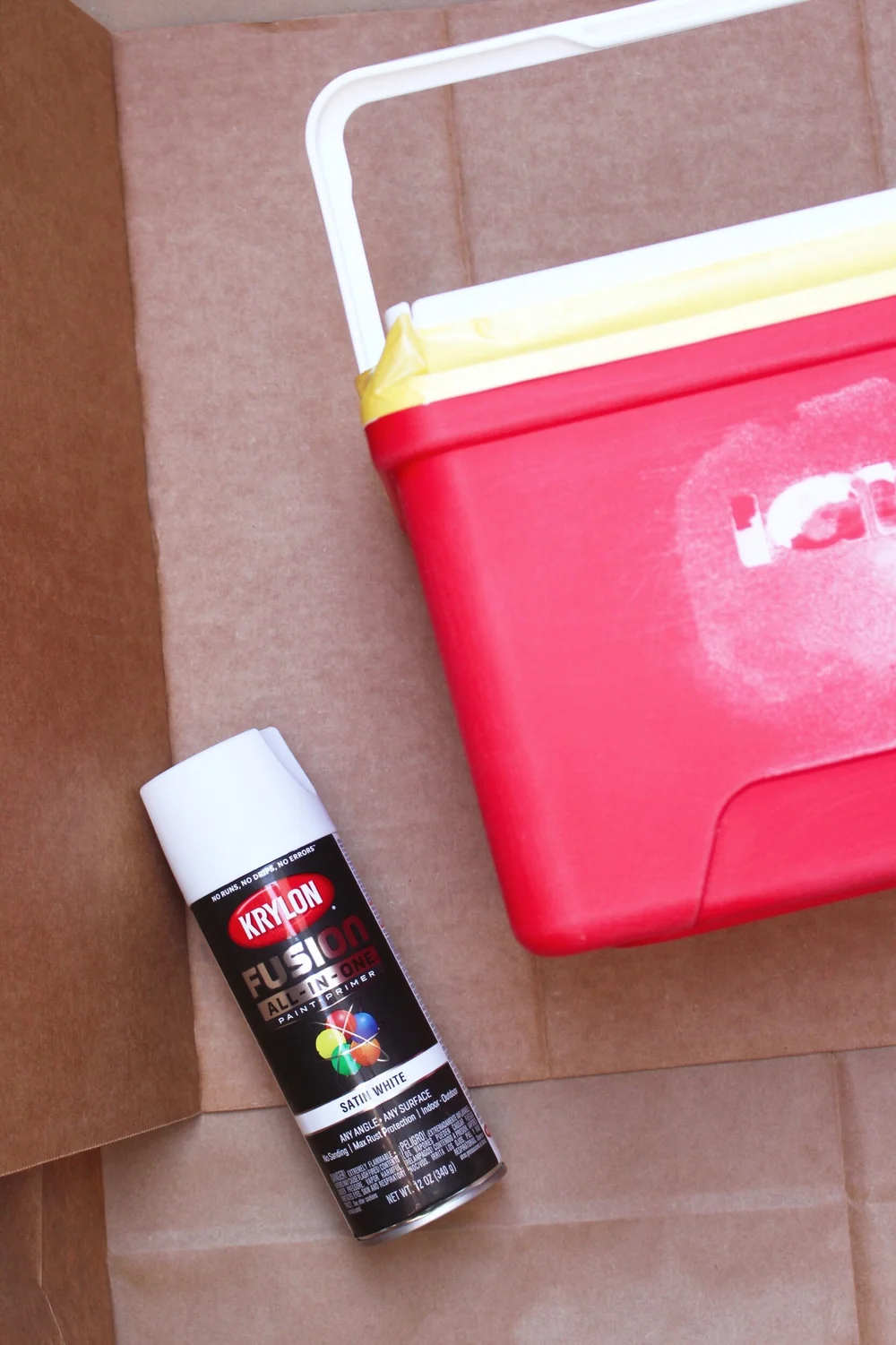 DIY Picnic Cooler Makeover — Entertain the Idea
