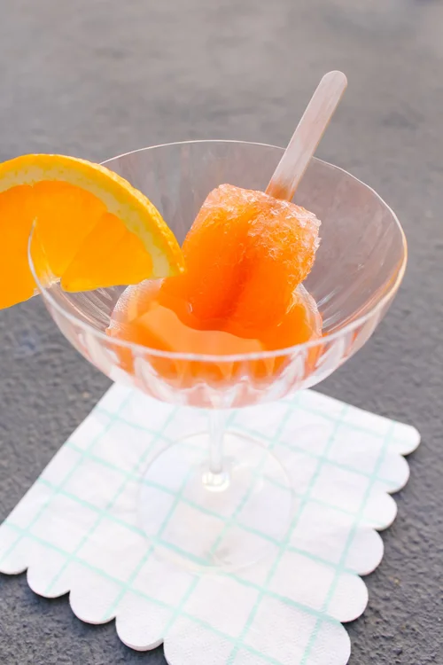 Aperol Spritz Popsicles — Entertain the Idea