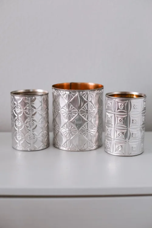 Upcycle Tin Cans with Metal Embossing — Entertain the Idea