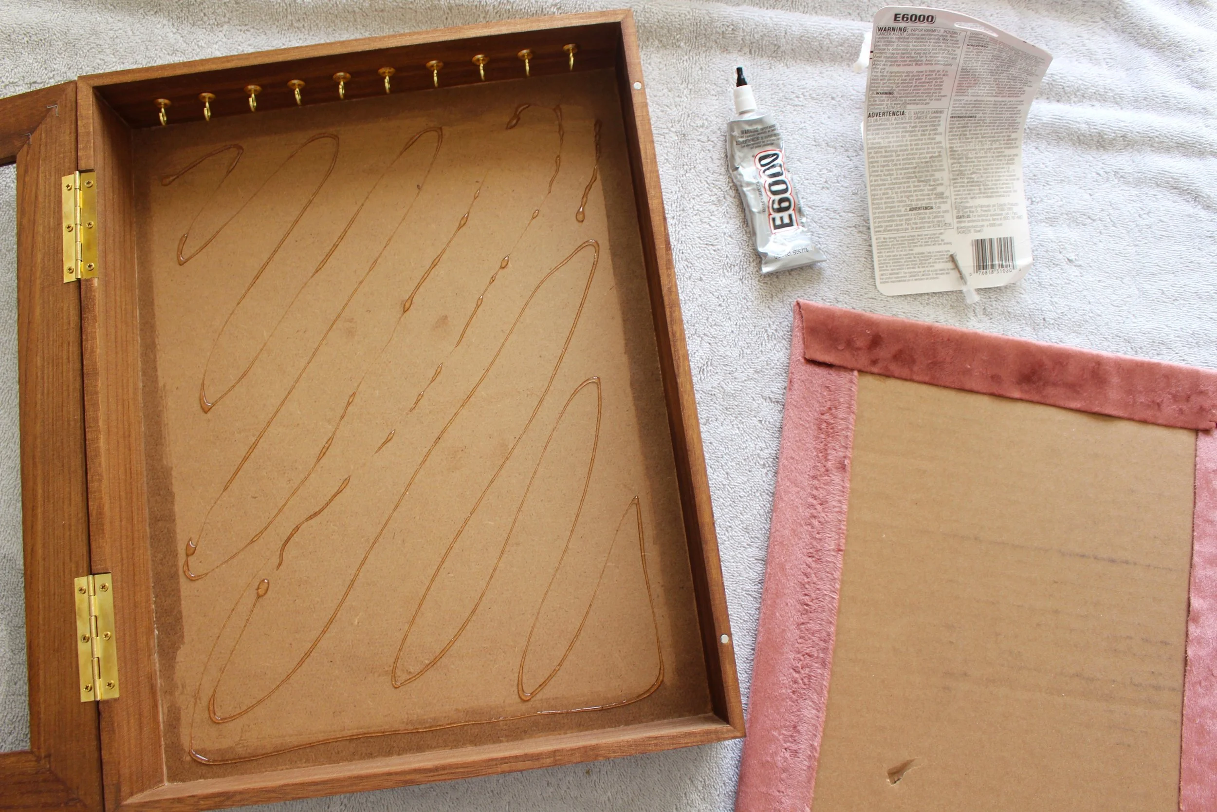 How to Upcycle a Shadow Box into Jewelry Storage — Entertain the Idea