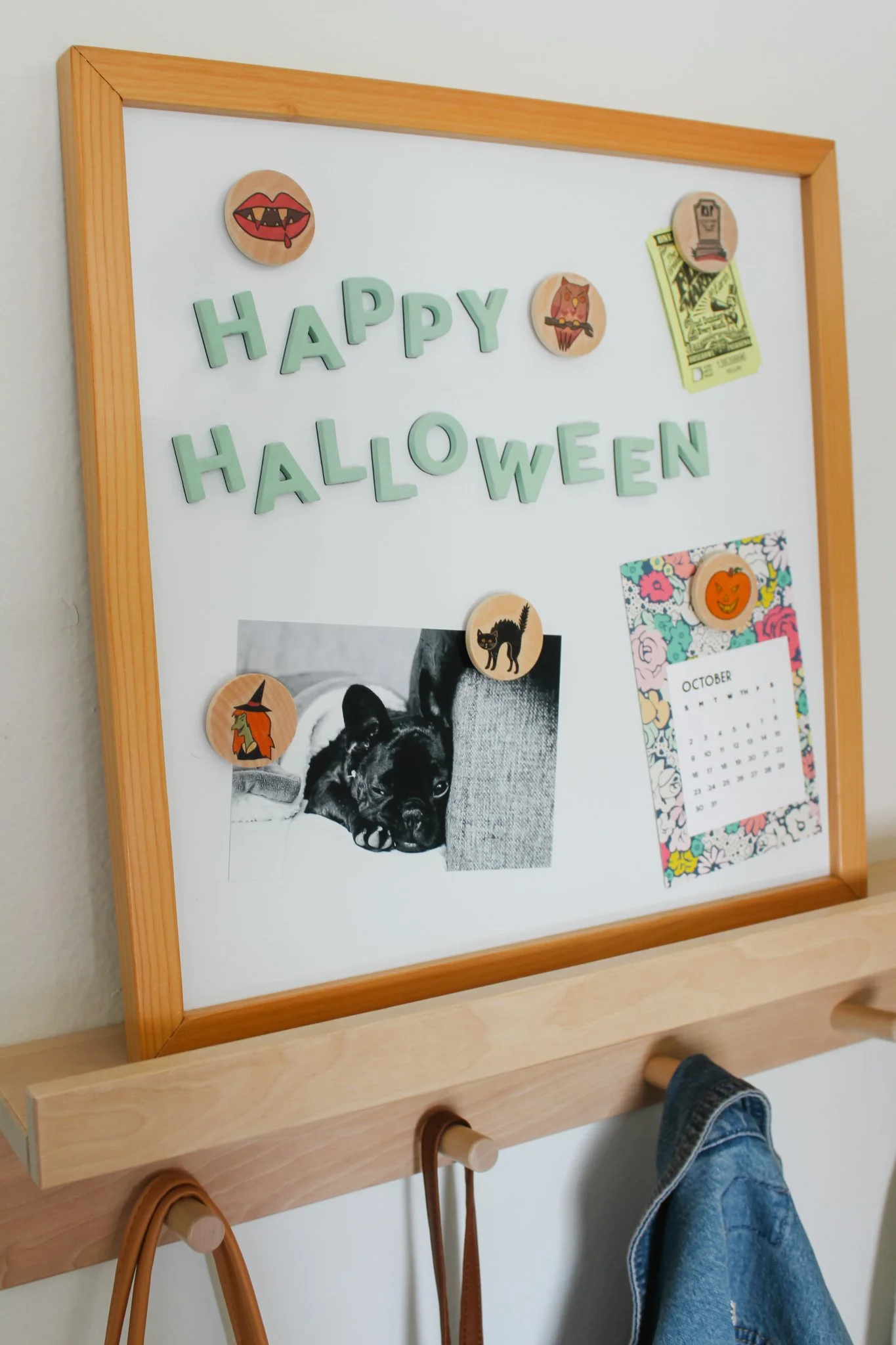 DIY Halloween Magnets (with Temporary Tattoos!) — Entertain the Idea