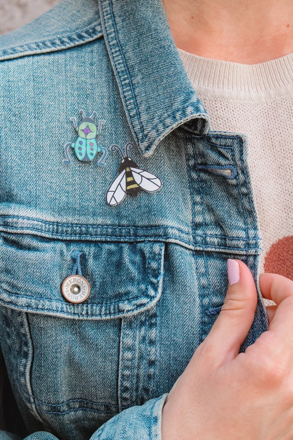 DIY Spring Bug Pins (with Shrinky Dinks) — Entertain the Idea
