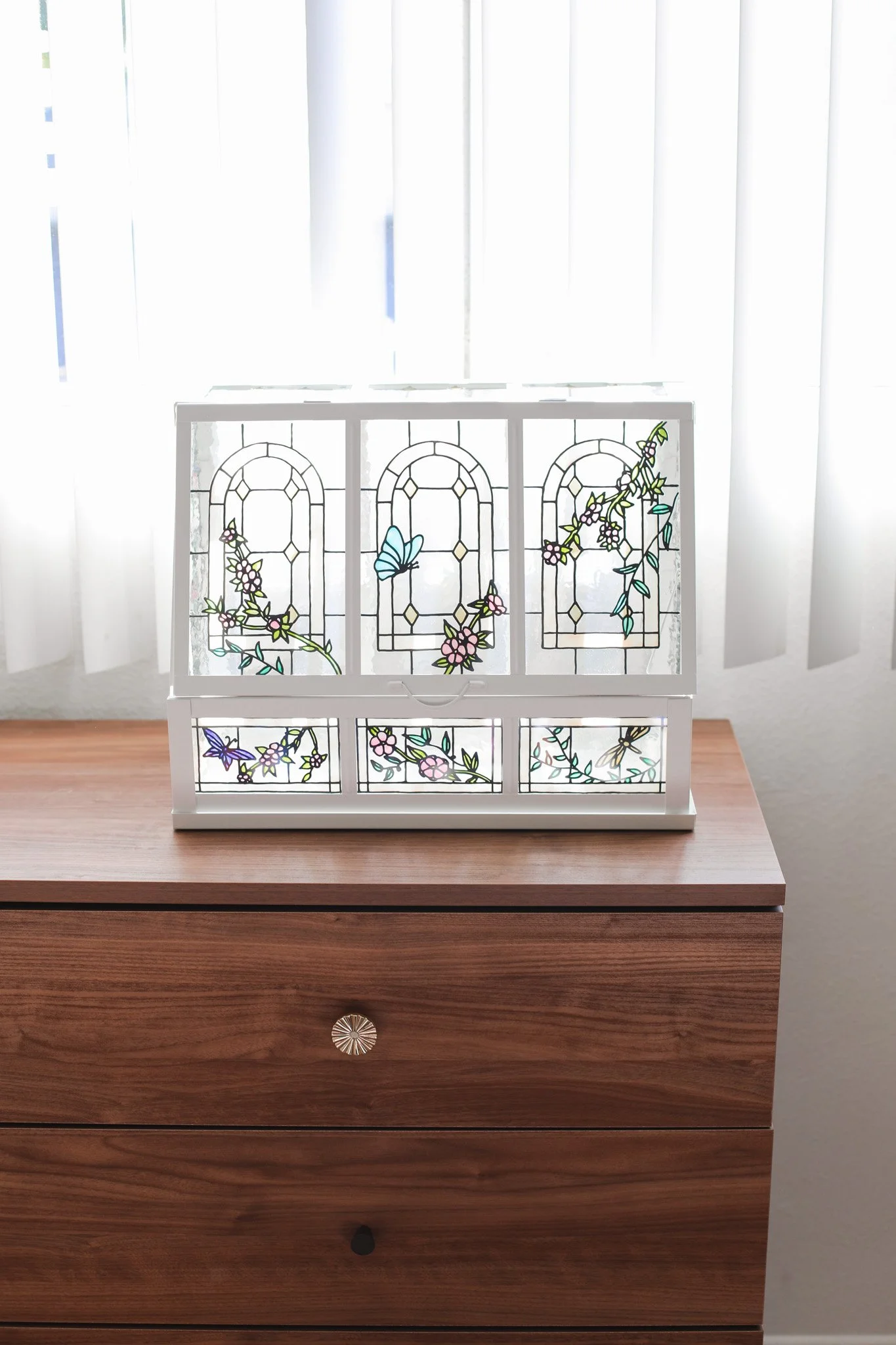 Make a Stained Glass Greenhouse with the IKEA AKERBAR — Entertain the Idea