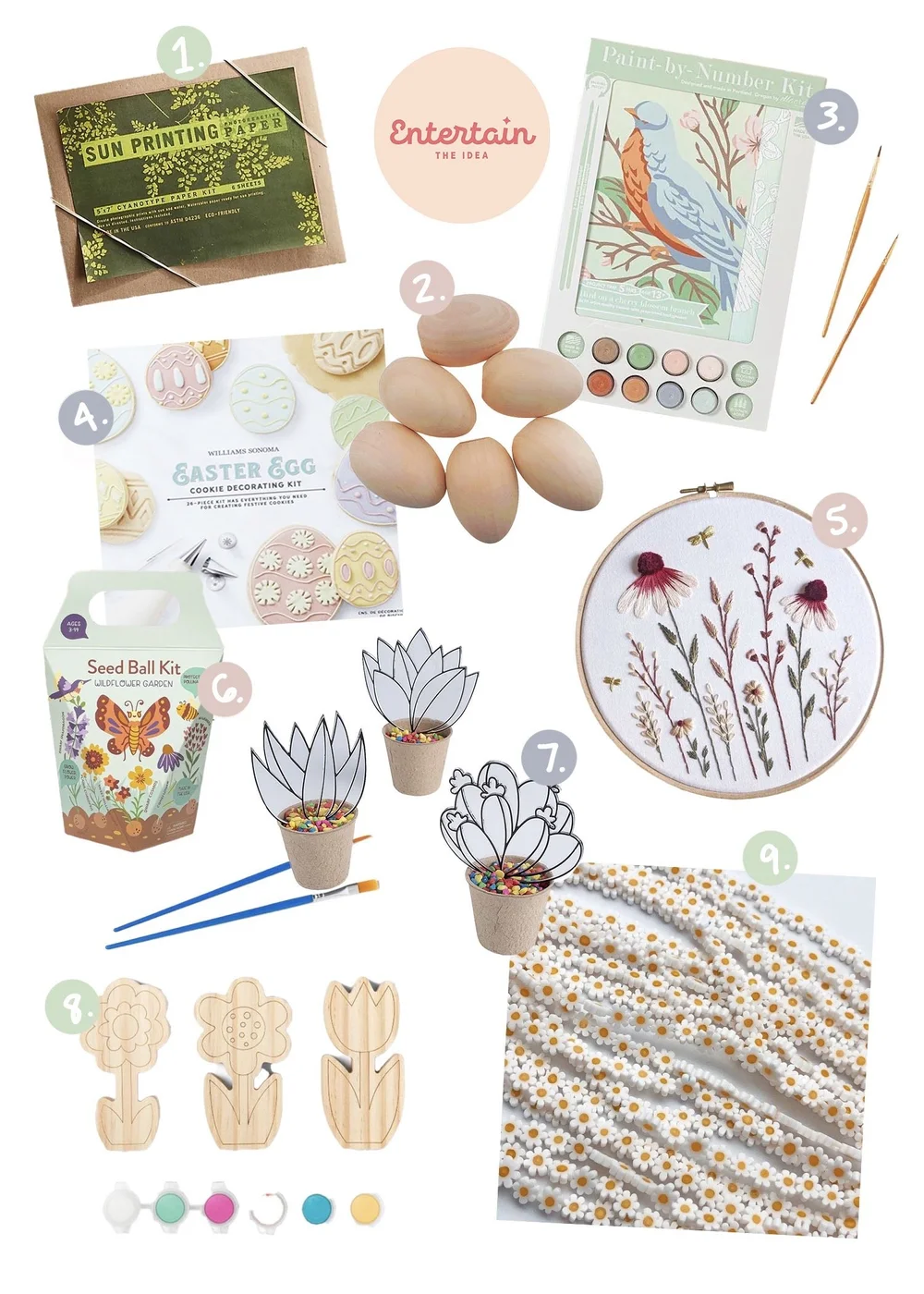 Friday Favorites: Spring Craft Kits & Supplies — Entertain the Idea