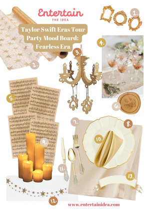 The Fearless Era Party | Taylor Swift Eras Tour Party Mood Boards ...