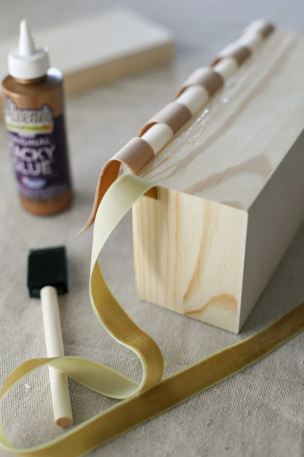 Woven Velvet Storage Box — Entertain the Idea