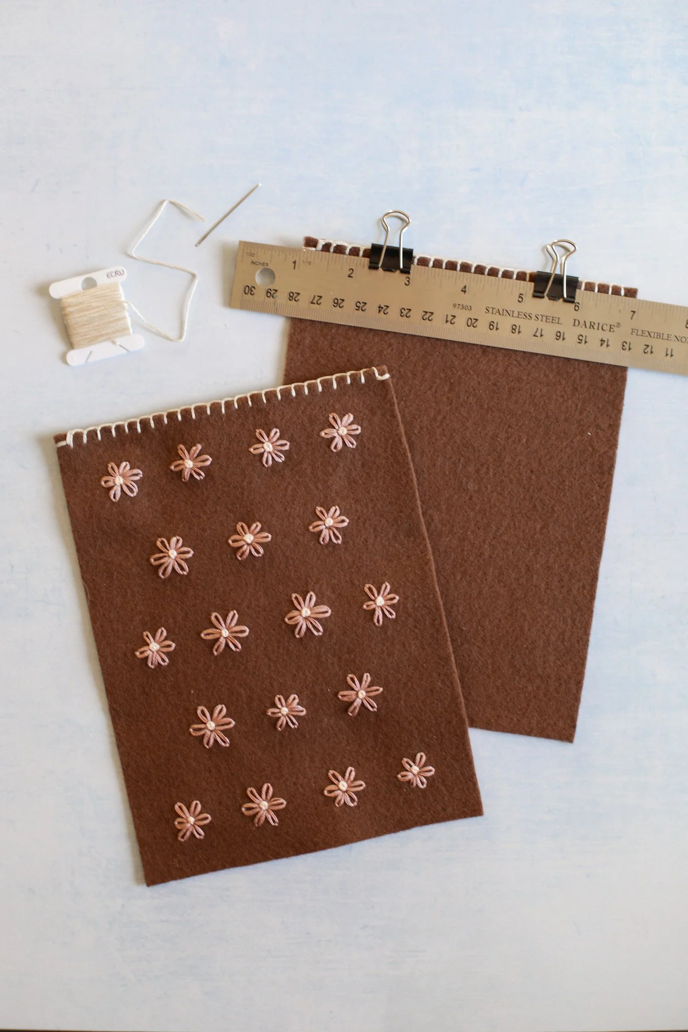 Make an Embroidered Felt Kindle Sleeve — Entertain the Idea