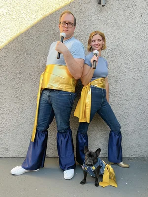 Donna & The Dynamos Mamma Mia Costume (Halloween 2022) — Entertain the Idea