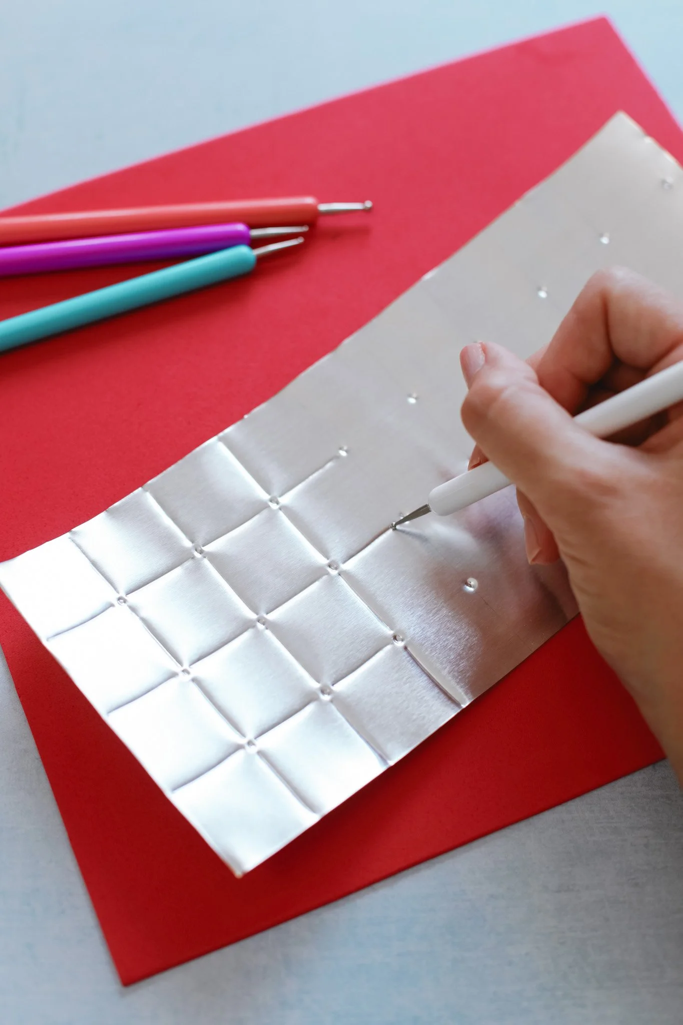 Upcycle Tin Cans with Metal Embossing — Entertain the Idea