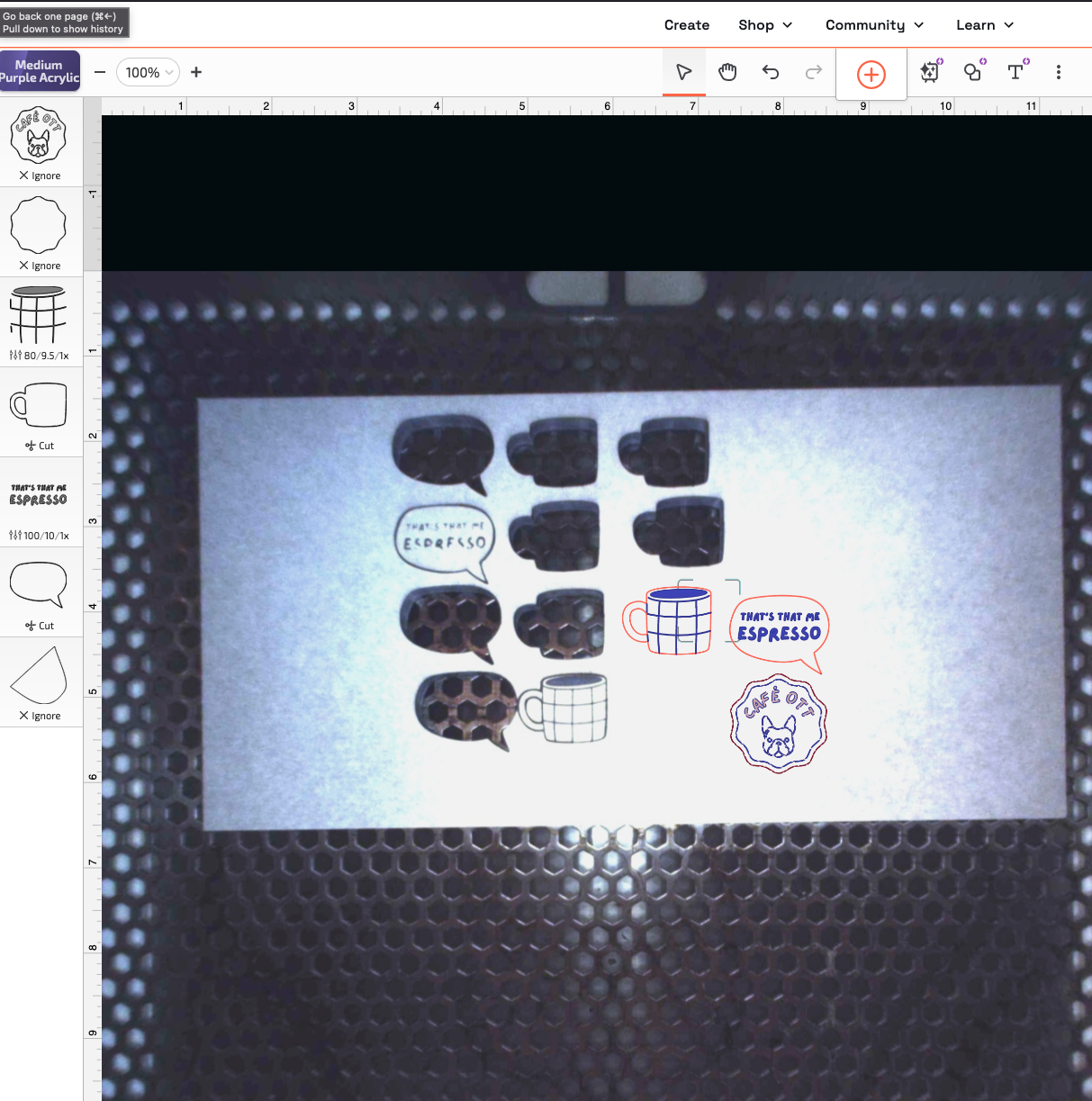 How I Make Pins with the Glowforge Aura — Entertain the Idea