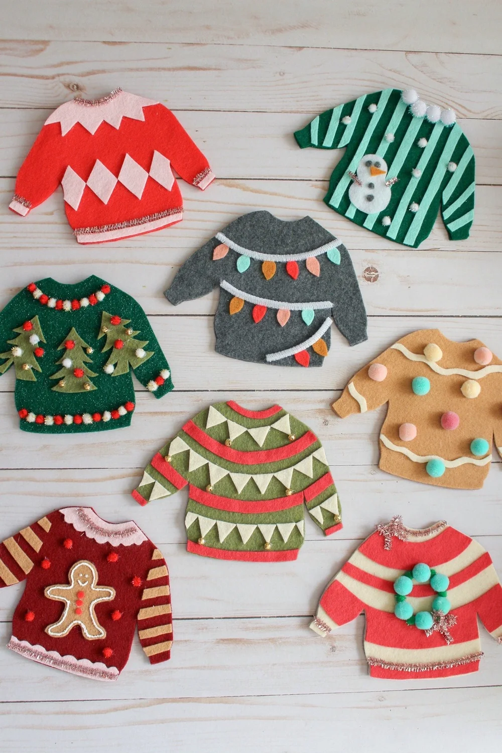 DIY Ugly Christmas Sweater Gift Bags — Entertain the Idea