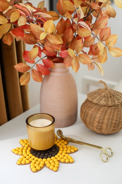 Easy DIY Sunflower Trivet — Entertain the Idea