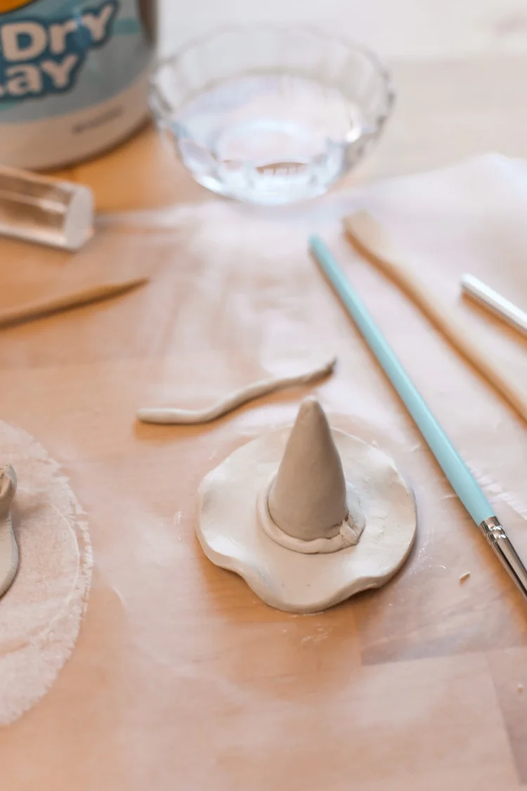Make a Witch Hat Ring Holder With Air Dry Clay — Entertain the Idea