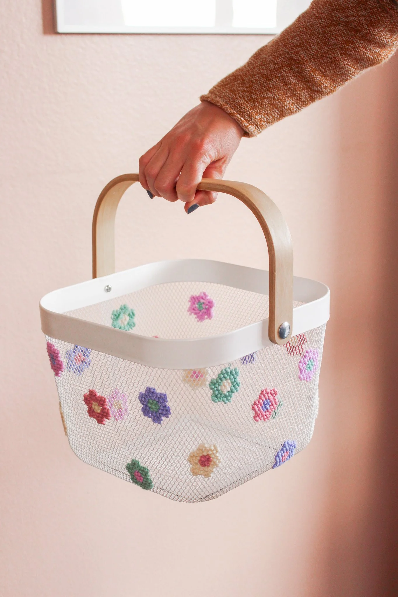 DIY Spring Easter Basket (with the IKEA RISATORP) — Entertain the Idea