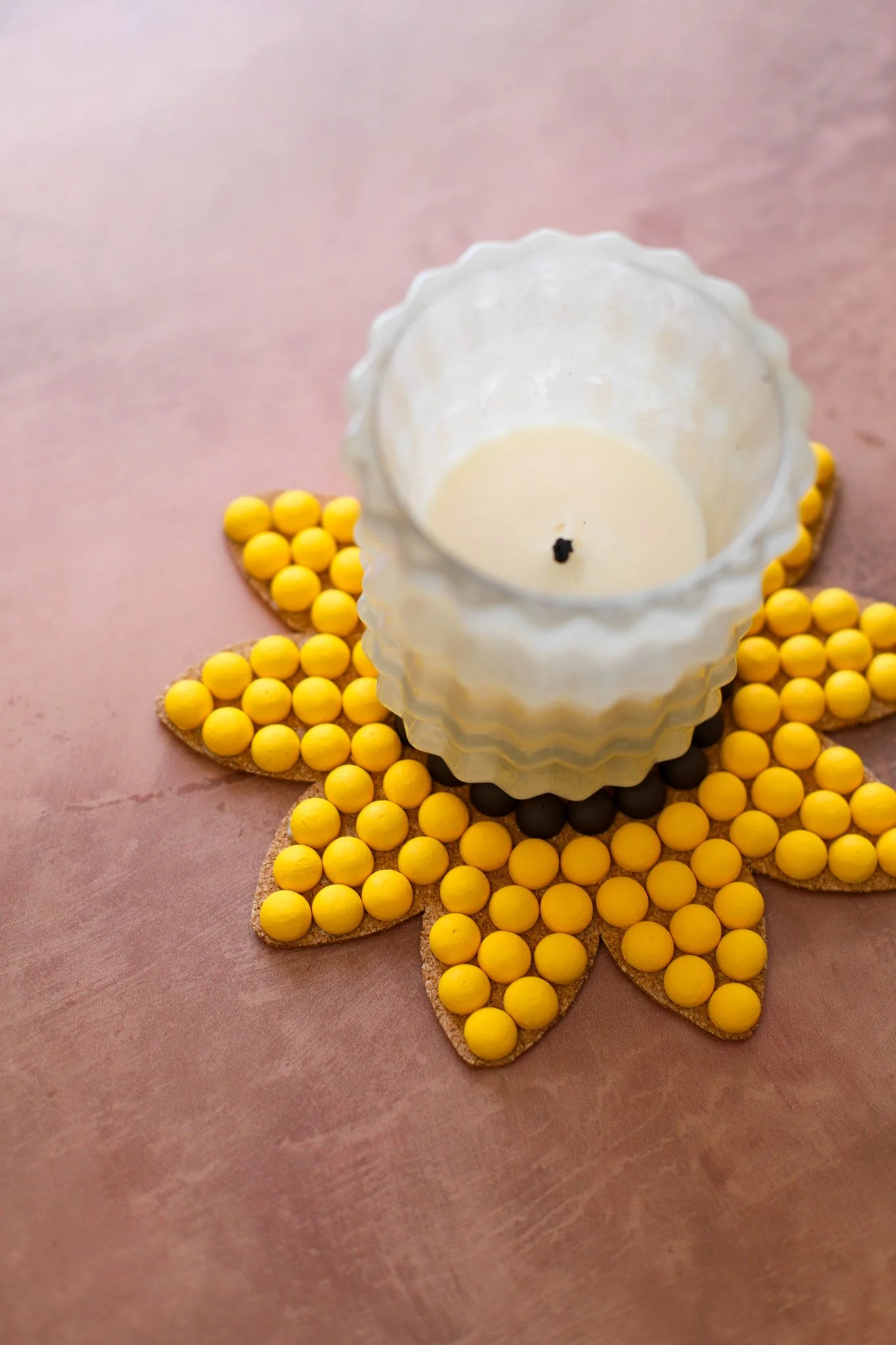 Easy DIY Sunflower Trivet — Entertain the Idea
