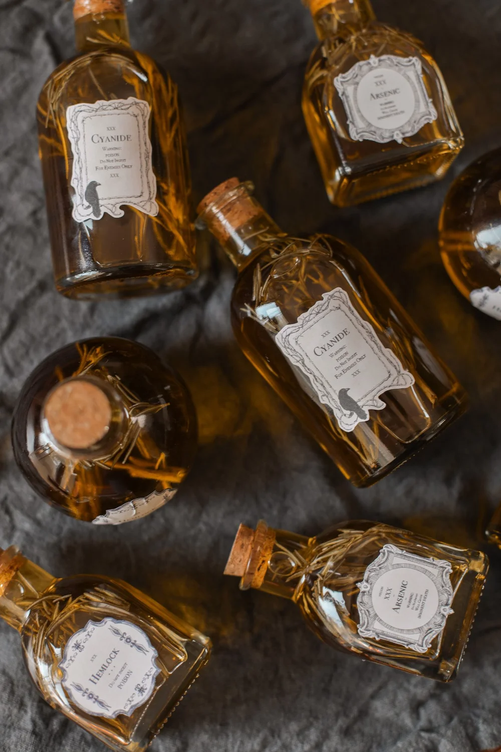 Apothecary Potion Bottle Favors (& Printable Labels!) — Entertain the Idea