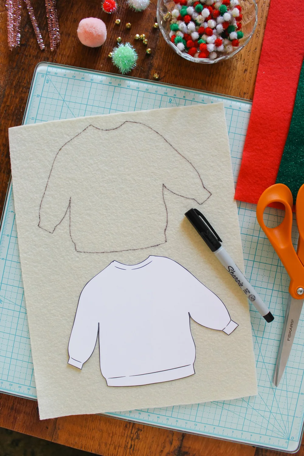 DIY Ugly Christmas Sweater Gift Bags — Entertain the Idea