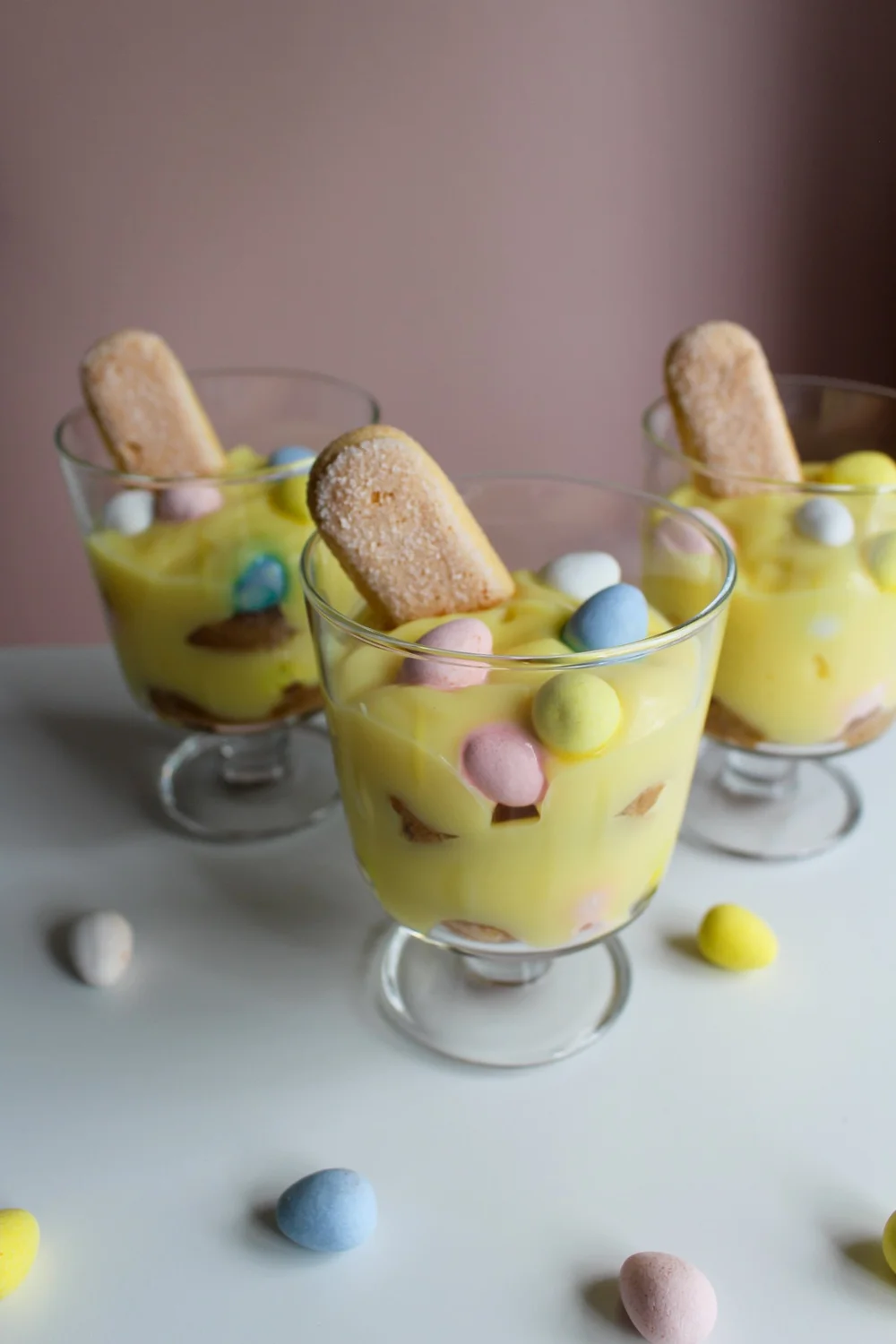 Easter Tiramisu Pudding Parfaits — Entertain the Idea