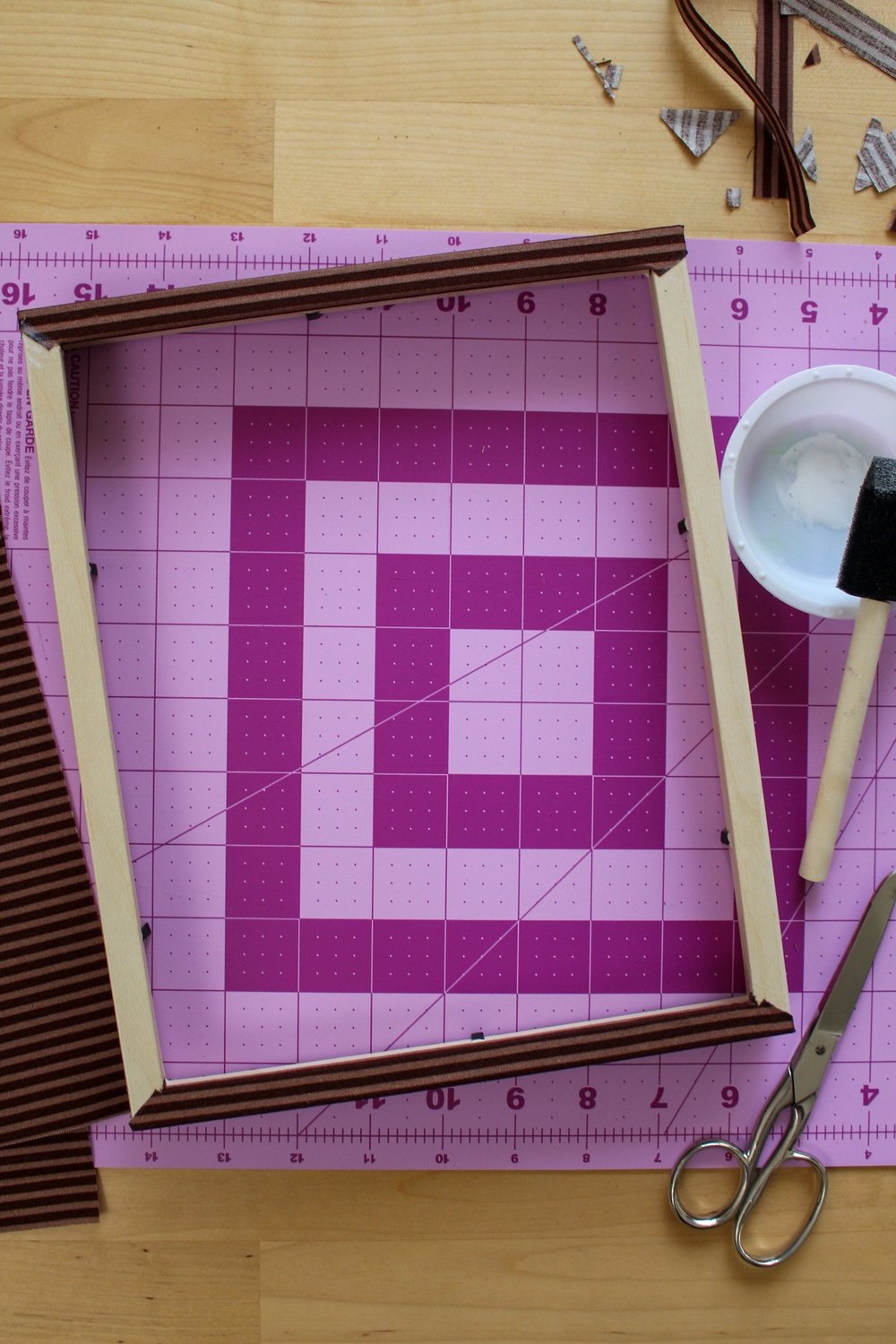 Personalize a Gallery Wall With Fabric Wrapped Frames — Entertain the Idea