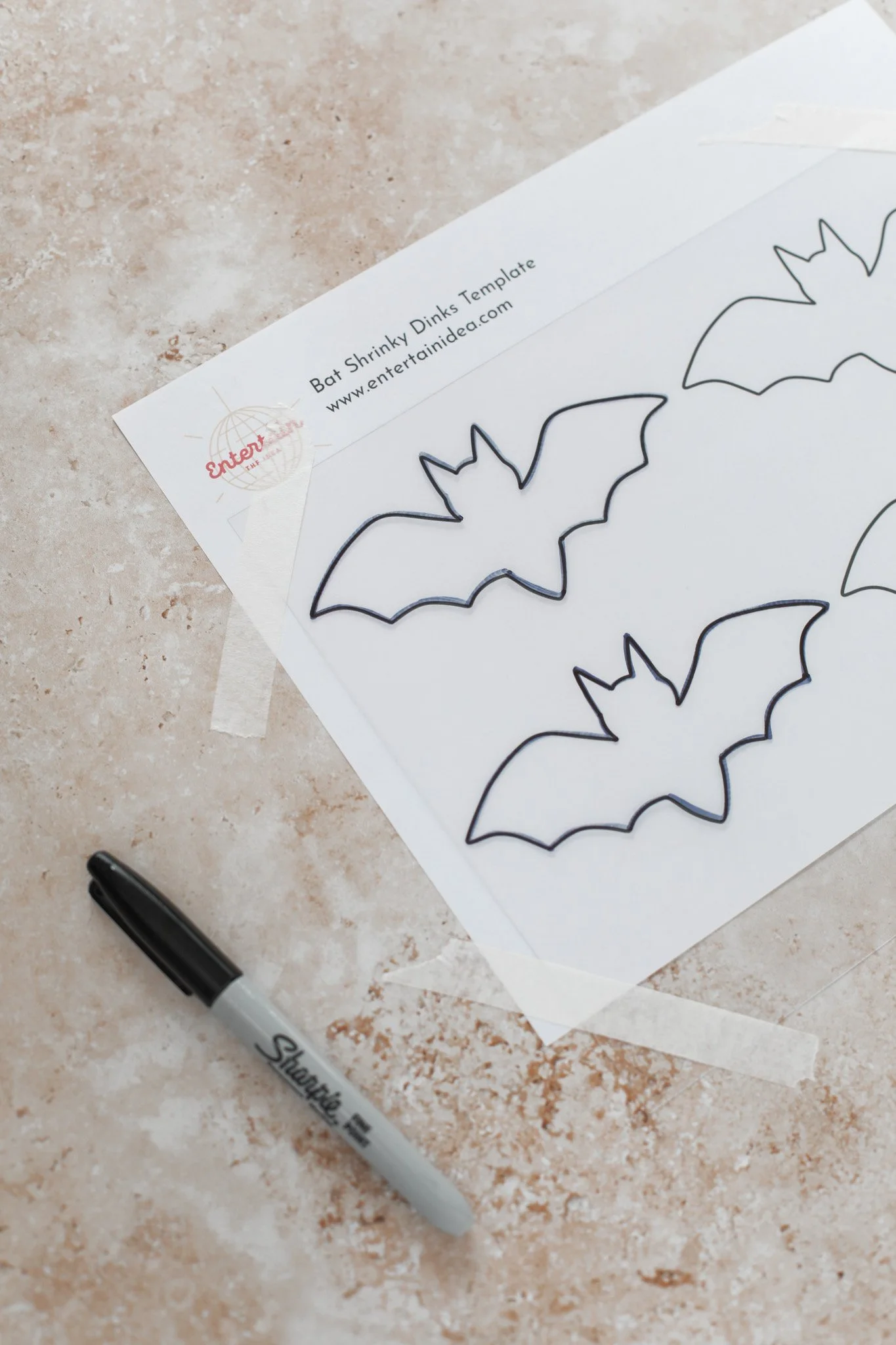 DIY Bat Hair Clips (with Shrinky Dinks!) — Entertain the Idea