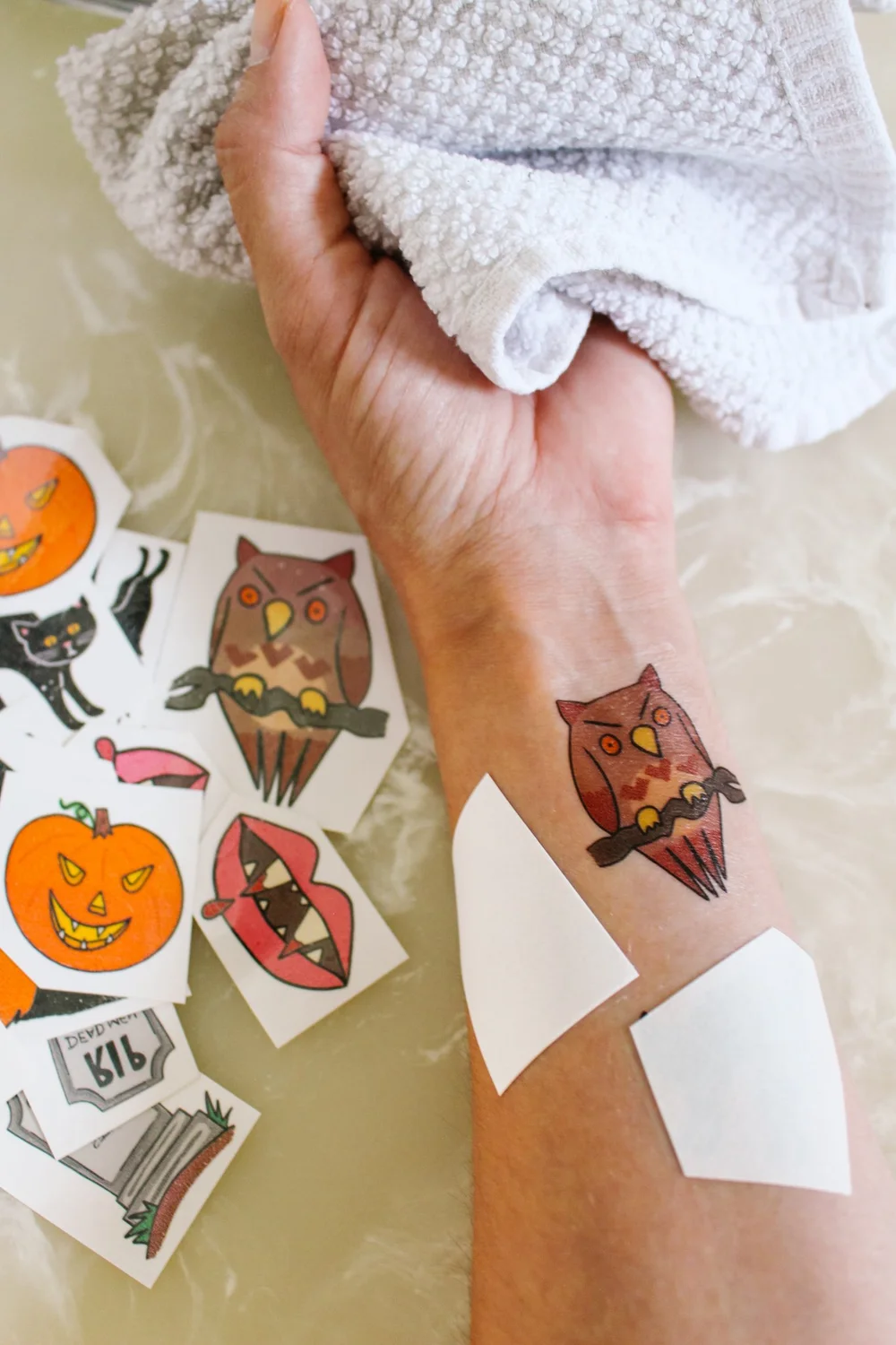 Printable Halloween Temporary Tattoos — Entertain the Idea