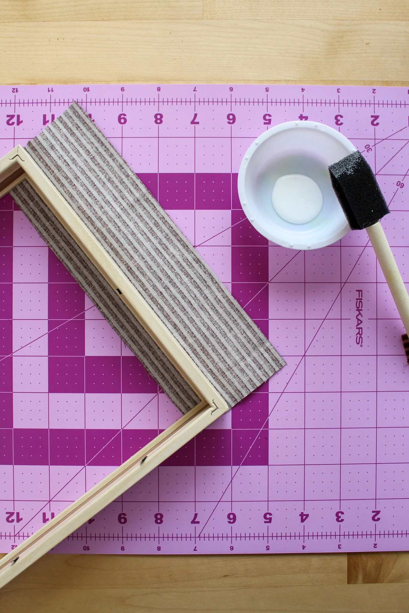 Personalize a Gallery Wall With Fabric Wrapped Frames — Entertain the Idea