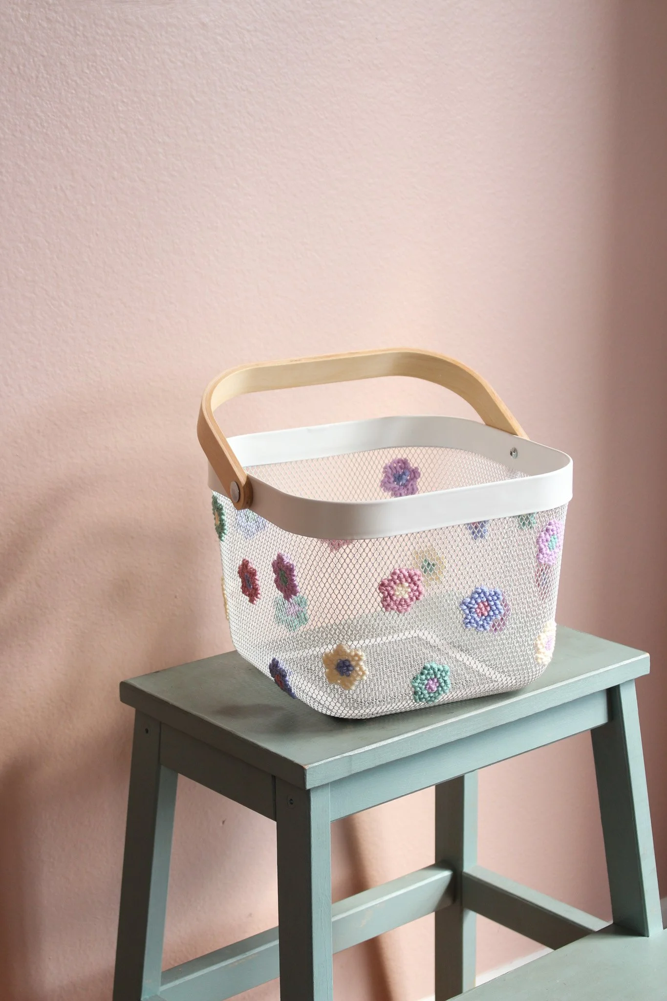 DIY Spring Easter Basket (with the IKEA RISATORP) — Entertain the Idea