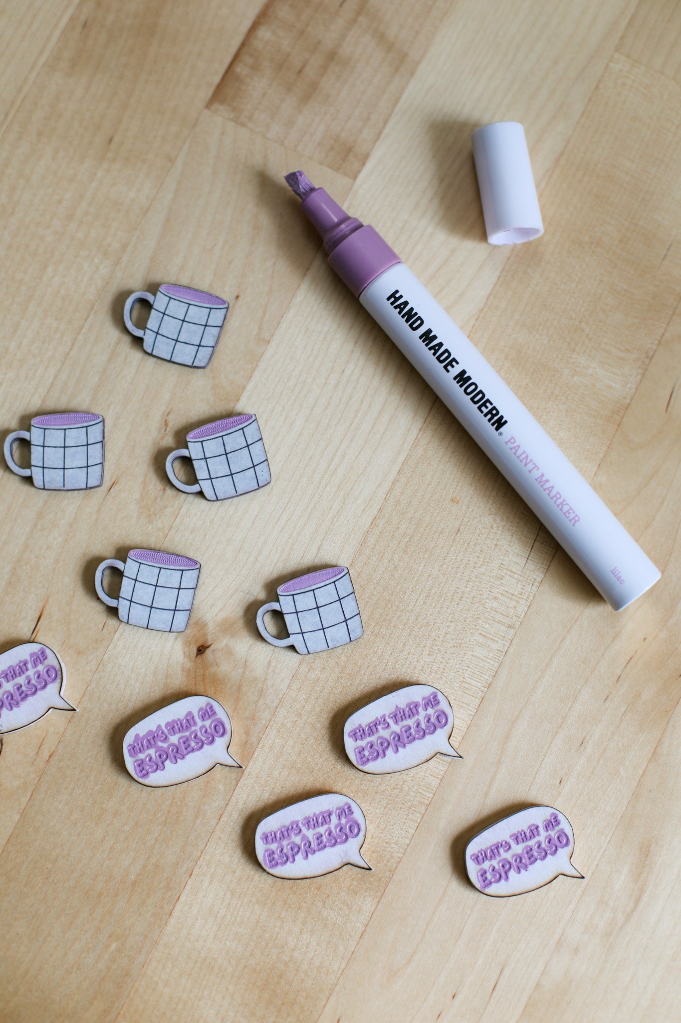 How I Make Pins with the Glowforge Aura — Entertain the Idea